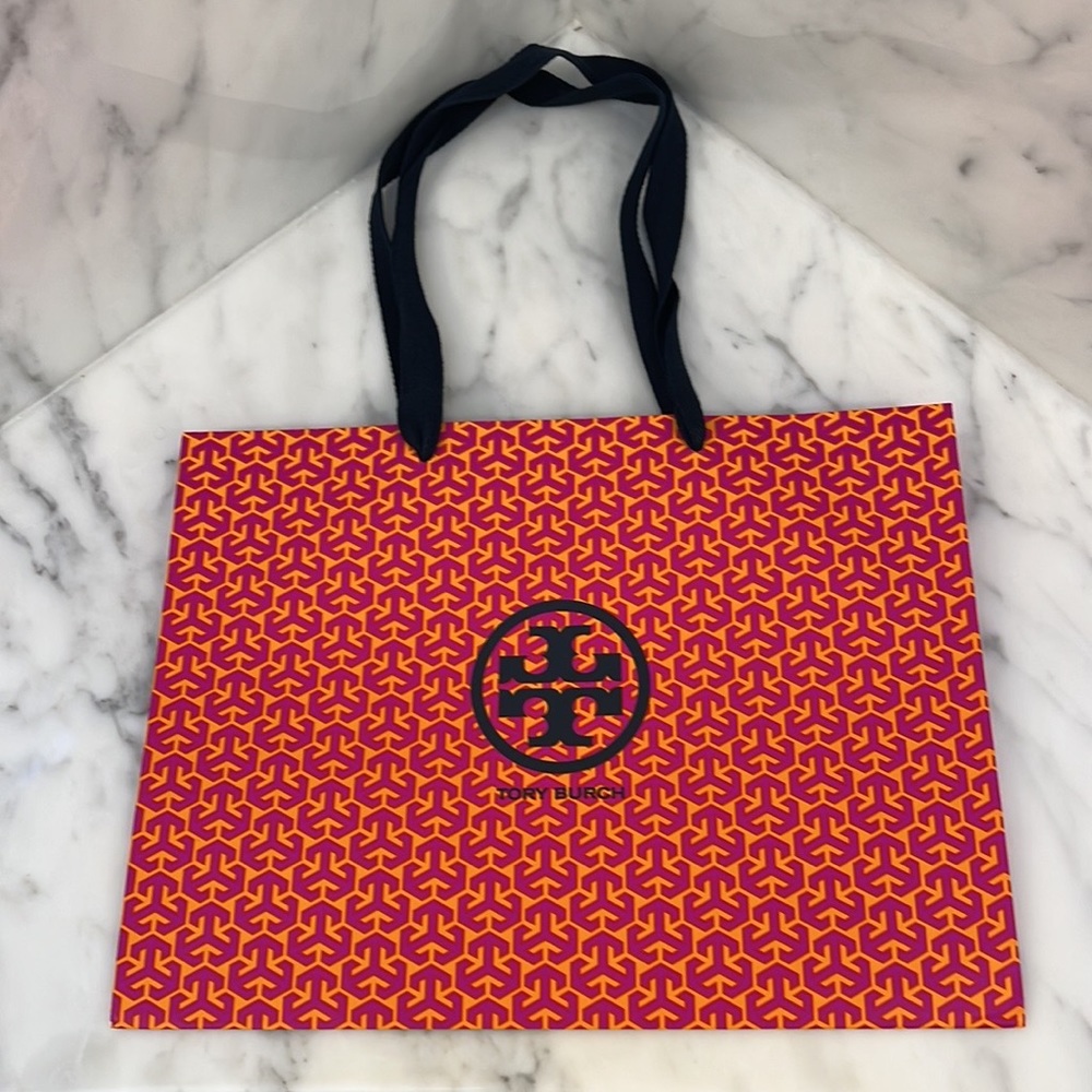 New- Tory Burch Large Shopping Bag 16x12 - Gem